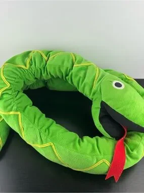 IKEA | Toys | Ikea Vattensnok Green Yellow 74 Snake Plush Stuffed ...